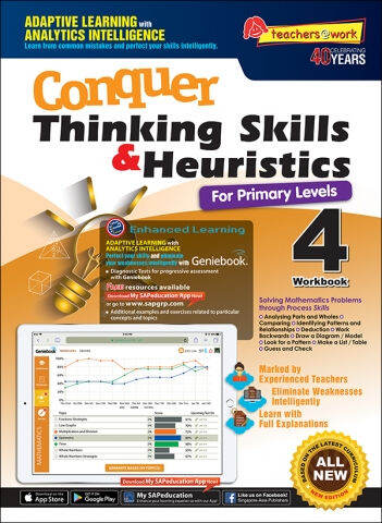 Conquer Thinking Skills & Heuristics For Primary Levels Workbook 4 ...
