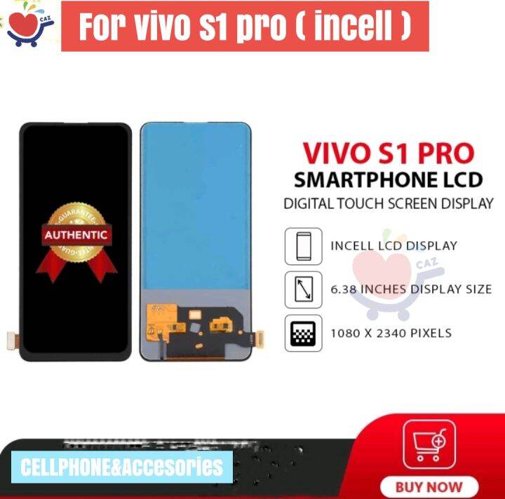 Smartphone LCD for Vivo S1 Pro (INCELL) Digital Touch Screen Display ...
