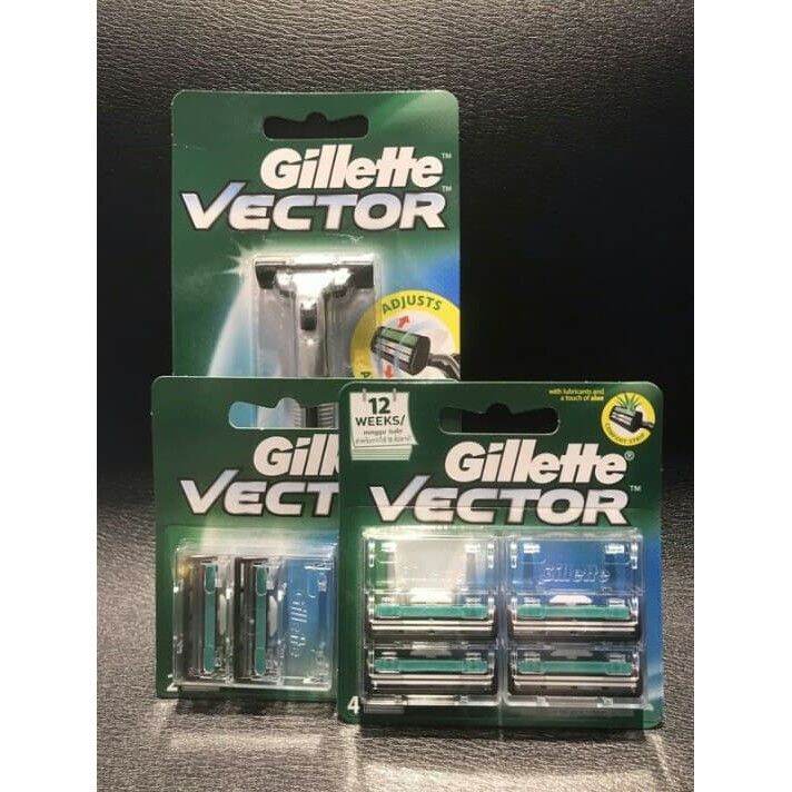 Gillette Vector Razor (1s) | Lazada PH