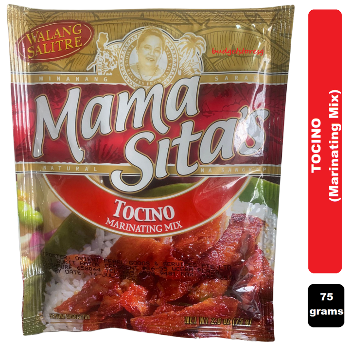 Mama Sita's Tocino (Marinating Mix) - 75 grams | Lazada Singapore
