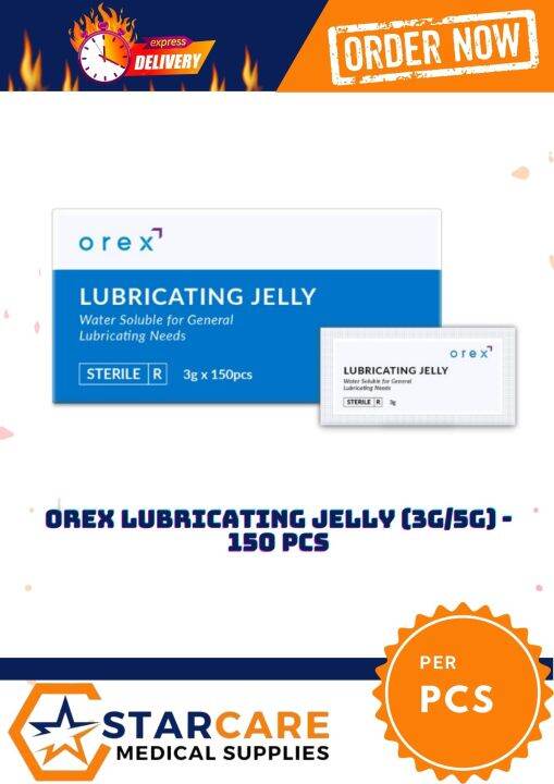 OREX Lubricating Jelly (3g/5g) Per Piece | Lazada PH