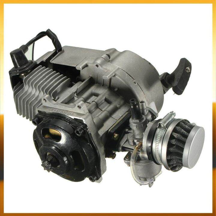COD 49CC 2 Stroke complete Engine Motor With Air Filter CARB pocket ...