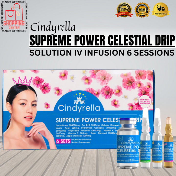 Cindyrella Supreme Power Celestial drip set(Complete 6vials Drip Set ...