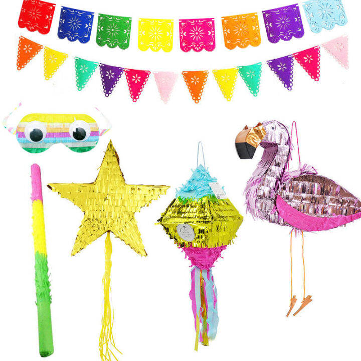 Piata Party Props Smashing Sugar Candy Box Lent Christmas Birthday ...