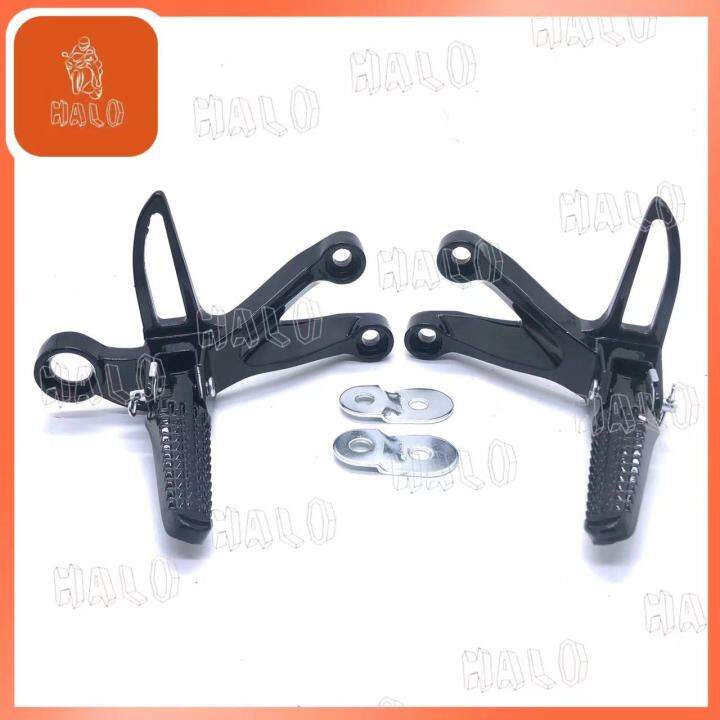 [HALO MOTOR] MOTORCYCLE FOOTREST FOR RAIDER SET | Lazada PH