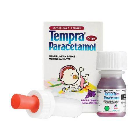 Tempra BABY Rasa Anggur Drops 15ml Obat Demam | Lazada Indonesia
