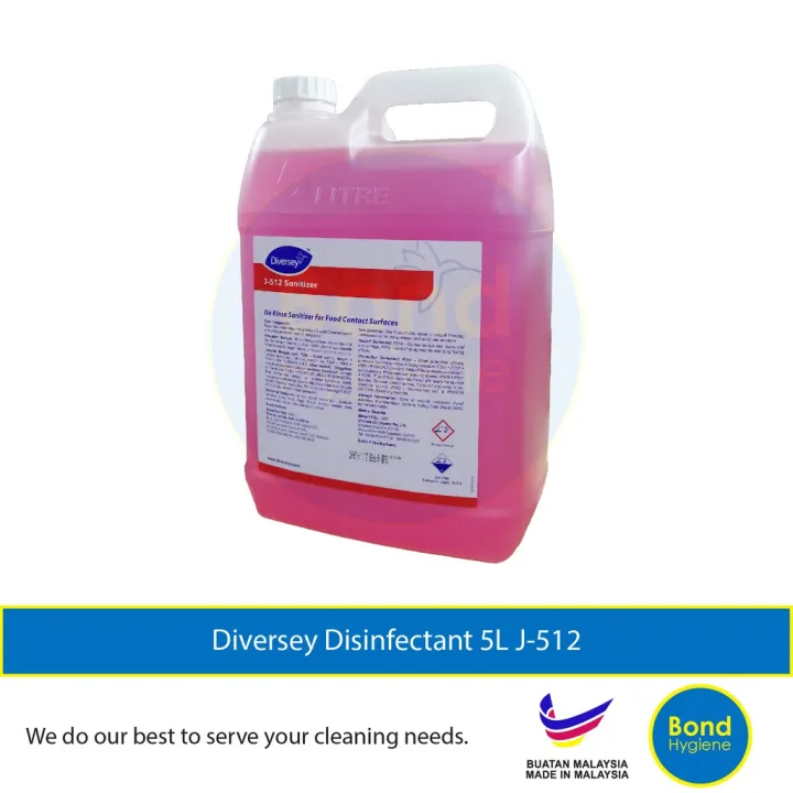 Diversey Disinfectant 5L J-512 (Halal) | Lazada