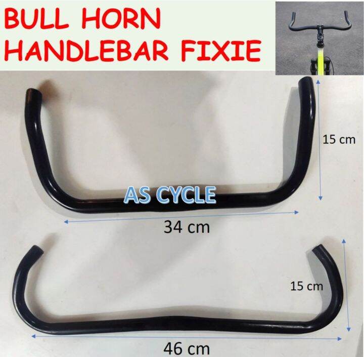 Bullhorn Handlebar Bicycle Fixie MTB Handlebar Basikal | Lazada