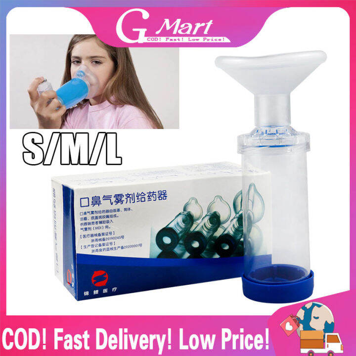 ⭐【LazTop Seller】Portable Inhaler Cup Universal Nebulizer Spacer Mist ...