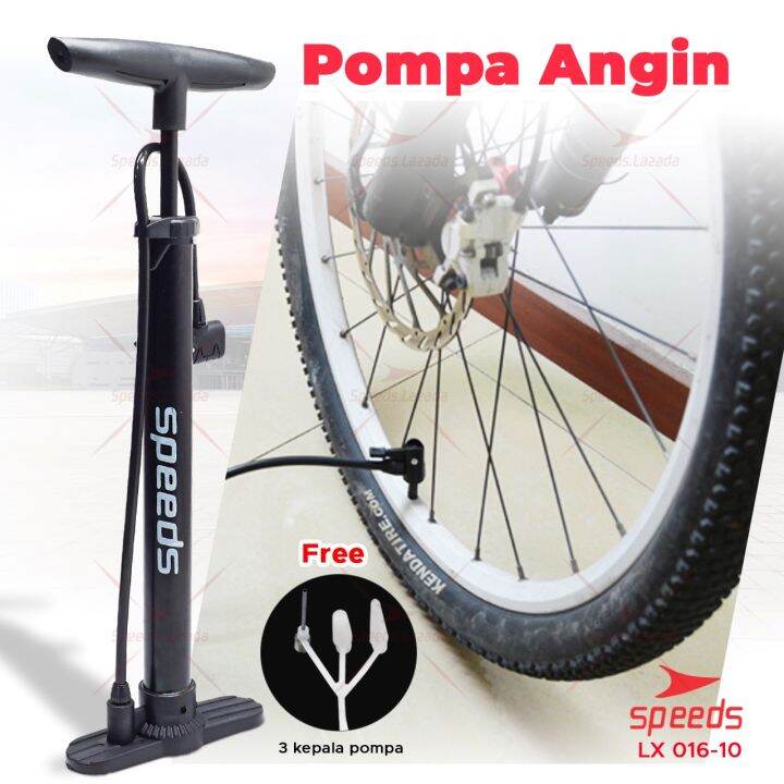 SPEEDS Pompa Angin Manual Pompa Sepeda Pompa Mini Pompa Ban Tangan ...