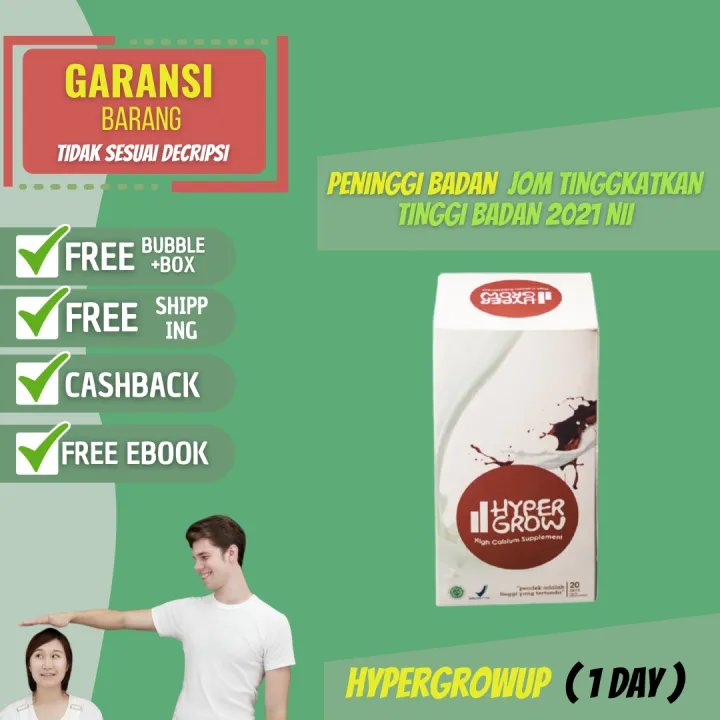Peninggi Badan Herbal Hypergrowup Obat Tinggi Badan Maksimal Original ...
