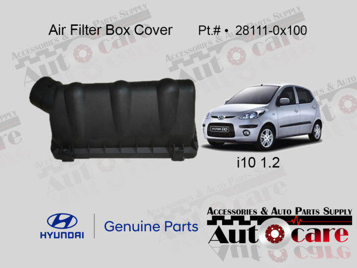 Genuine Air filter box cover for Hyundai i10 28111-0x100 | Lazada PH