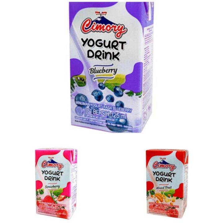 Cimory Yogurt Drink 125 ML Per 2 pcs Lebih Murah!! | Lazada Indonesia