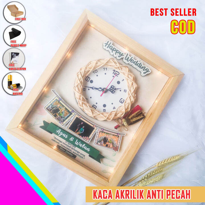 Kado pernikahan kado ulang tahun kado wisuda kado wedding mahar jam ...