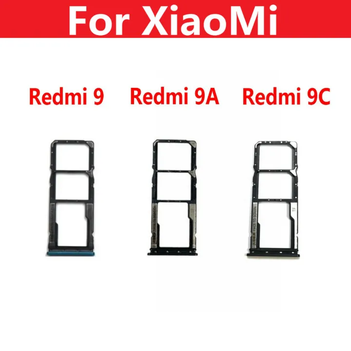 For Xiaomi Redmi 9A 9 9C SIM Card Tray Slot Holder Adapter Socket ...