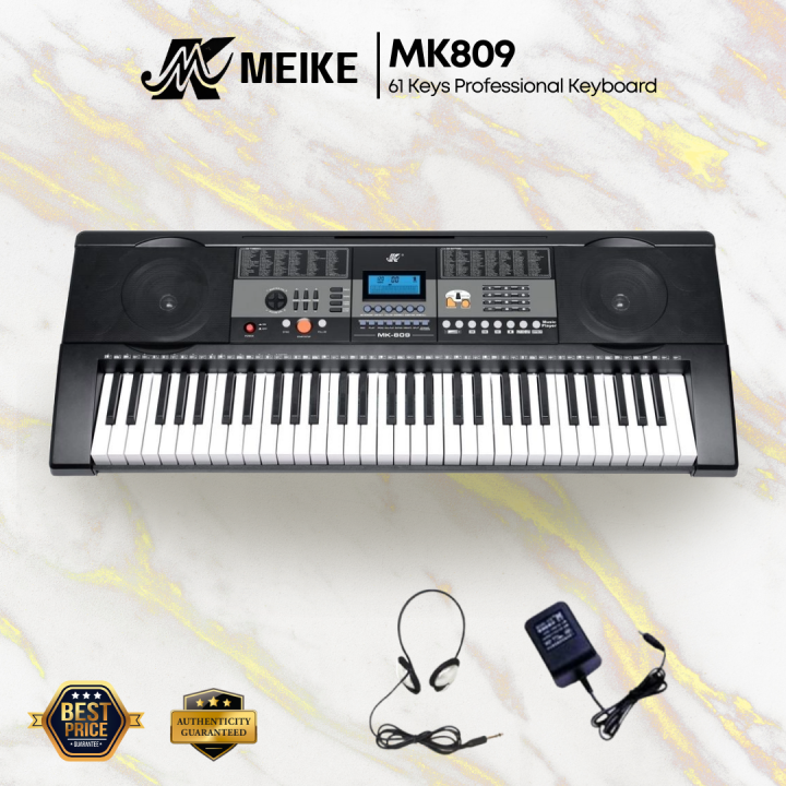 MEIKE 61 Keys Professional Keyboard with Touch Function Keys - (MK809 ...
