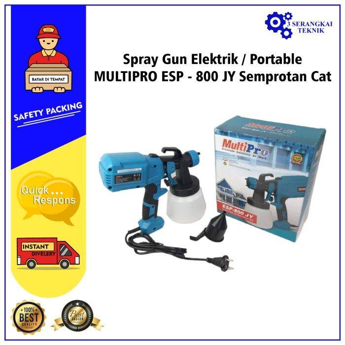 Spray Gun Elektrik / Portable MULTIPRO ESP - 800 JY Semprotan Cat ...