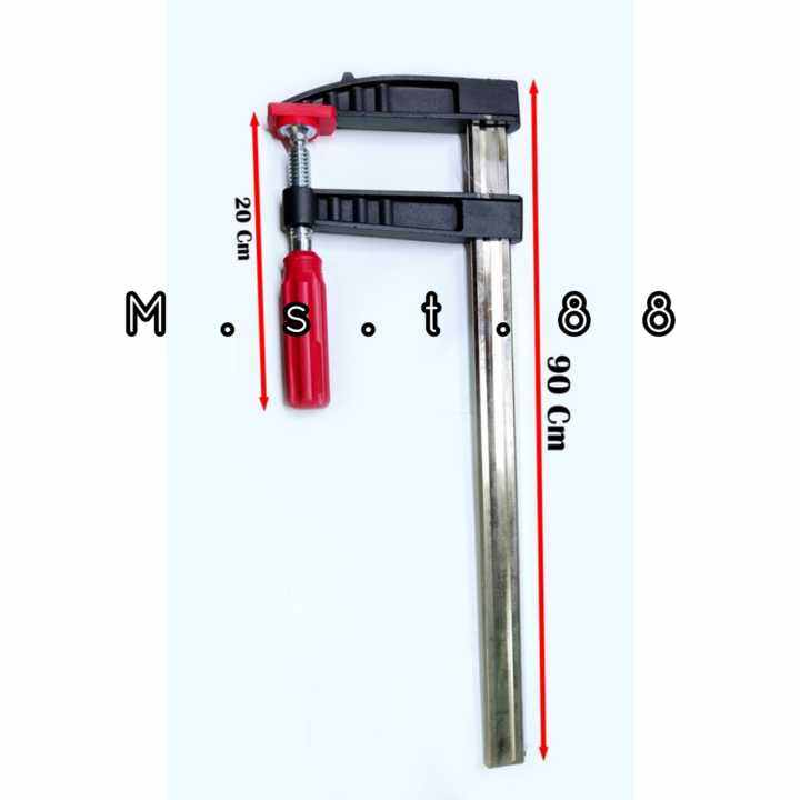 NEW KDK Klem Jepit F Clamp Papan Kayu Heavy Duty Woodworking 120 X ...