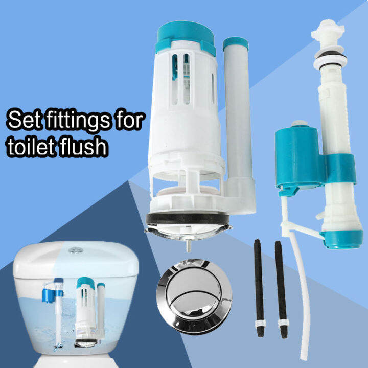 Flush Set For Toilet Level Type Water Tank Fittings For Toilet Flush ...