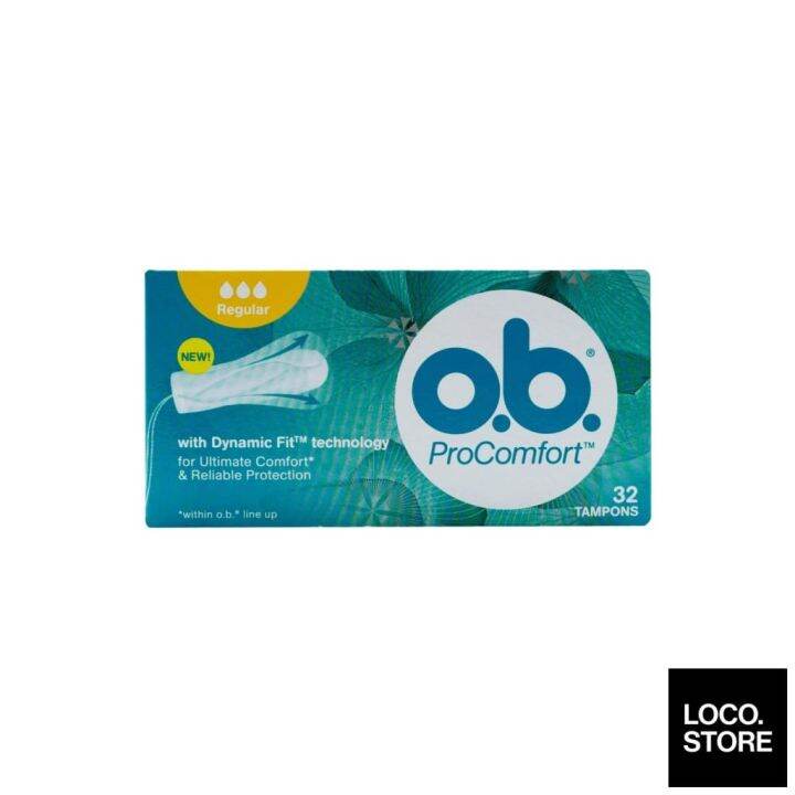 OB Tampon Procomfort Regular 32S | Lazada