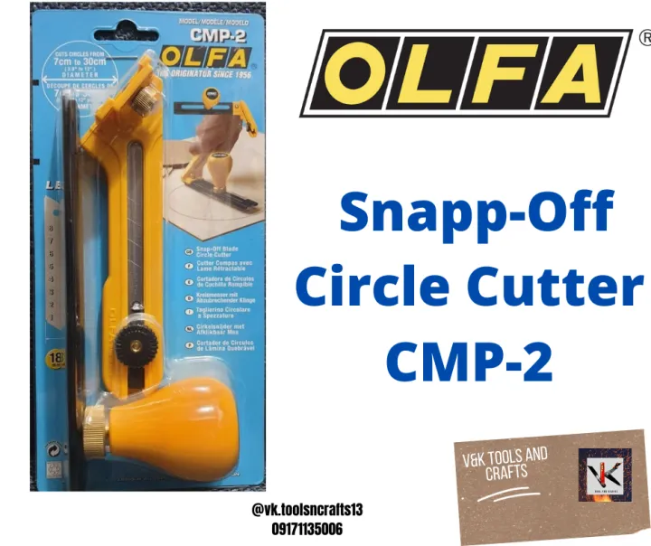Olfa Snap-Off Blade Circle Cutter CMP-2 | Lazada PH