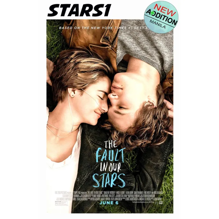 3qVTHE FAULT IN OUR STARS Large Movie Poster 33cm x 50cm | Lazada PH