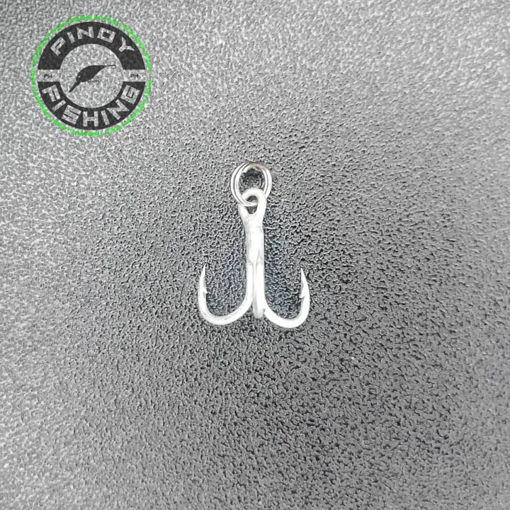 Upgraded treble hooks with split ring for 5g and 6g minnow | Lazada PH
