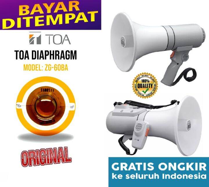 SPULL SPOOL DIAPHRAGM SPEAKER TOA CORONG MODEL ZG-60BA | Lazada Indonesia
