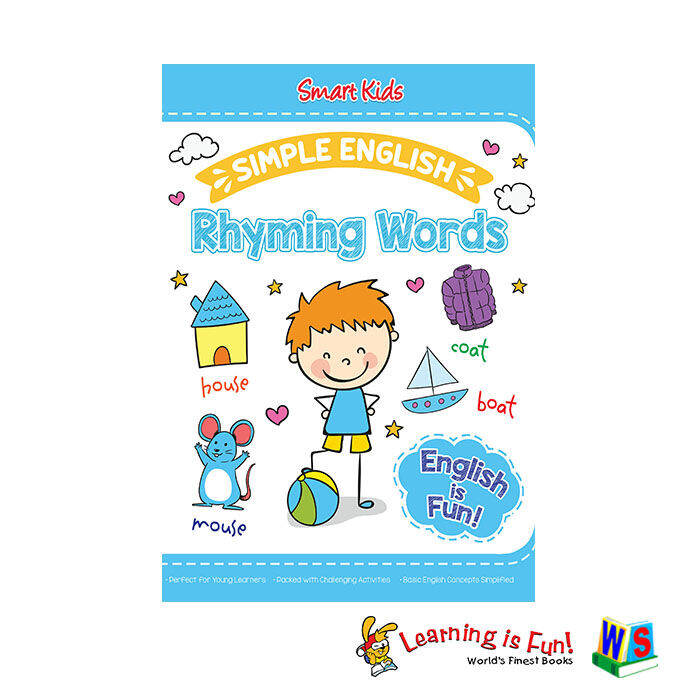WS SMART KIDS SIMPLE ENGLISH-RHYMING WORDS | Lazada PH