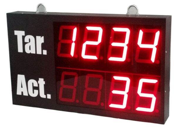 เครื่องนับจำนวน Target Counter จำนวน 4 หลัก 2 บรรทัด (AB-508) (ไม่รวม V ...