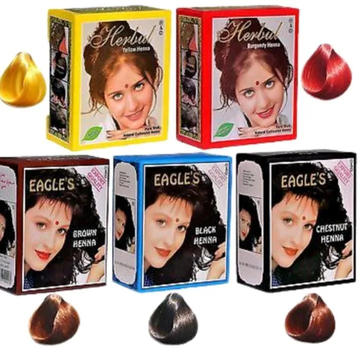 Henna Semir Rambut/pewarna Rambut Original | Lazada Indonesia