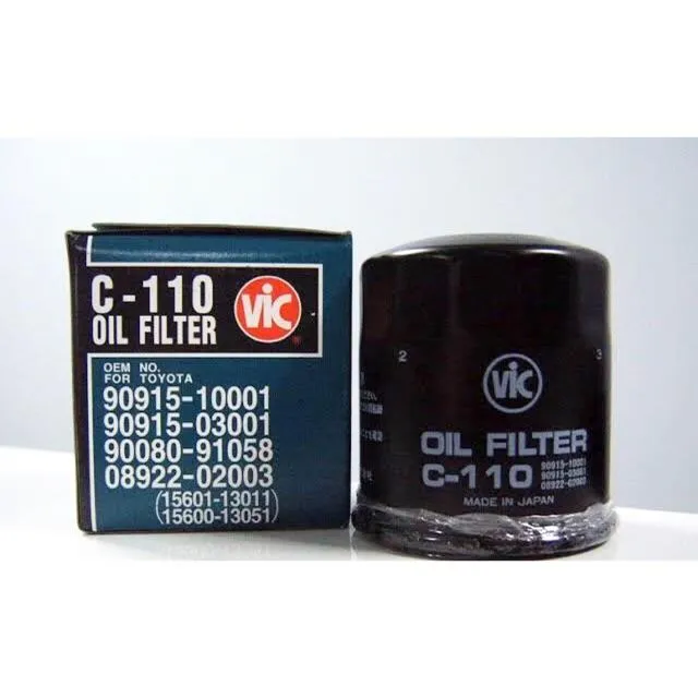 Convey5 Vic oil filter C-110 for Rush Vios Avanza Corolla Wigo Multicab ...