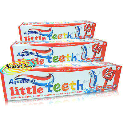 Aquafresh Little Teeth 3x50ml | Lazada PH