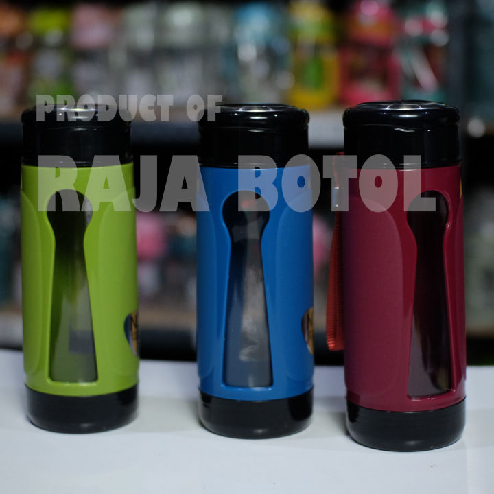 Raja Botol - Botol Minum Kaca NOT BREAKABLE - Botol Minum Tumbler 400 ...