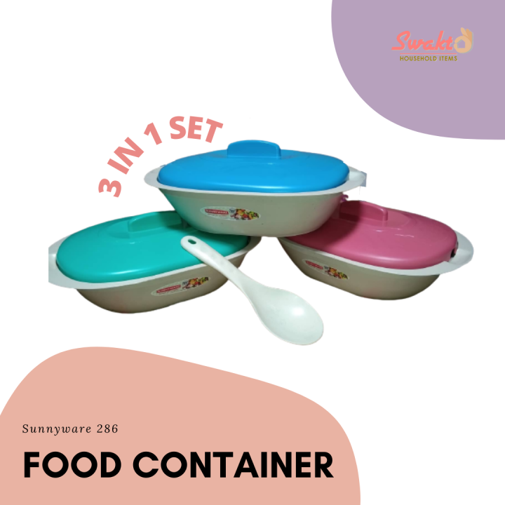 [Sunnyware 286] Food container | Lazada PH