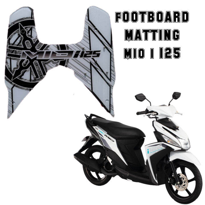 Motorcycle Foot Board Matting : YMI-013 MIO I 125 - Acrylic Fiberglass ...