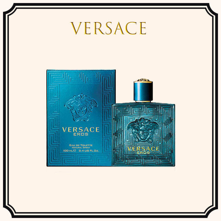 【Perfume Authentic Original】Versace Eros Homme EDT 100ml Versace ...