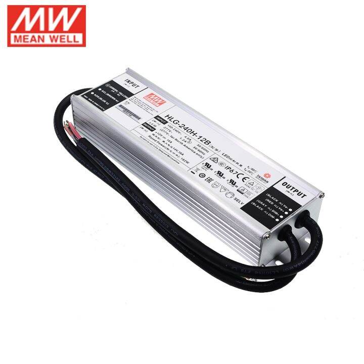 Newprodectscoming MEAN WELL Power Supply Dimming HLG 240H 12B 12V ...