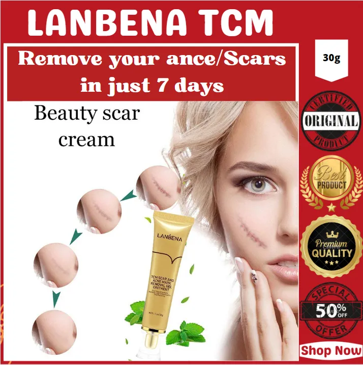 🔥[Authentic TCM Scar Removal Cream Acne Treatment]👩‍🦰 Acne Control Acne ...