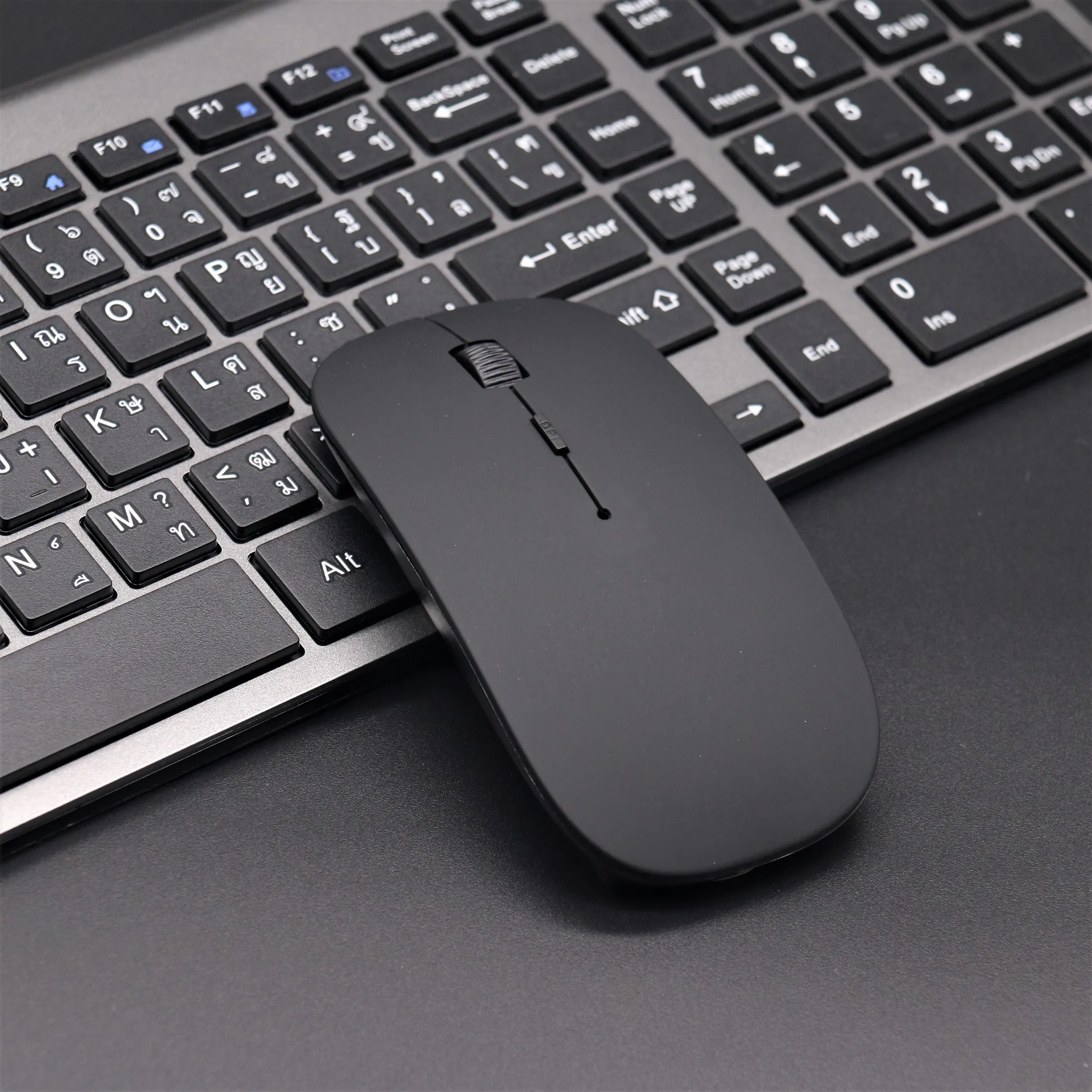[Wireless Office Keyboard] ชุดเมาส์ คีย์บอร์ด ไร้สาย แป้นพิมพ์ไทยอังกฤษ ...