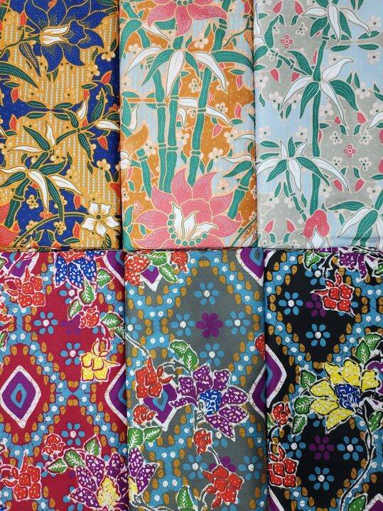 Kain Batik Jawa & Floral VIRAL/ Sarung Batik Jawa & Floral [SIAP JAHIT ...