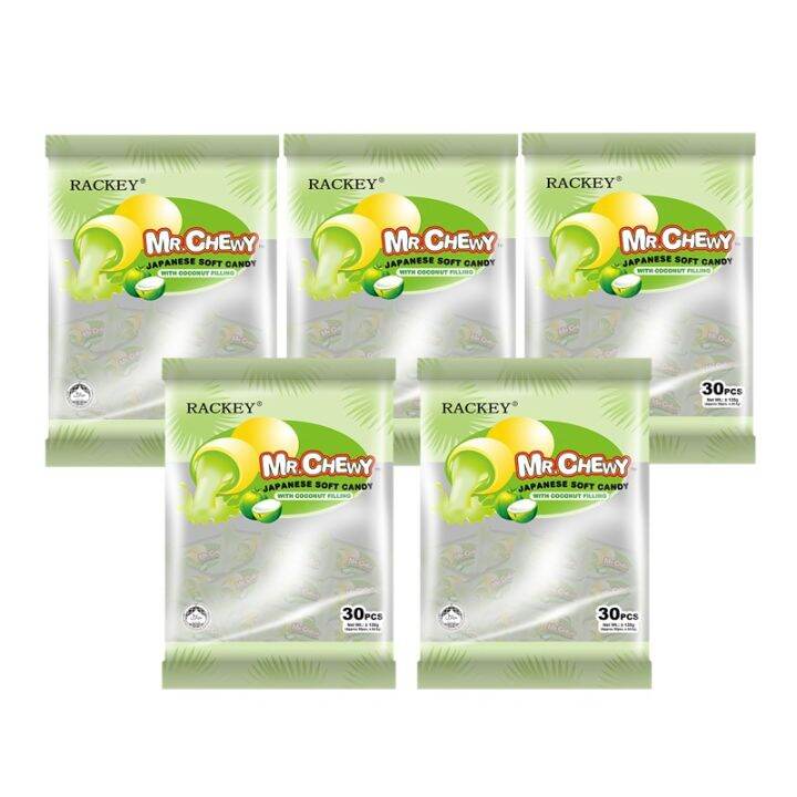 Mr. Chewy Japanese Soft Candy Coconut 135g - Pack of 5 | Lazada PH