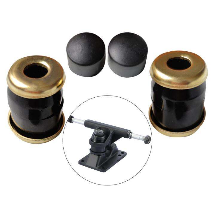WBMOON 4 Pack 90A PU Skateboard Truck Bushing Kit Cylinder Long Board ...