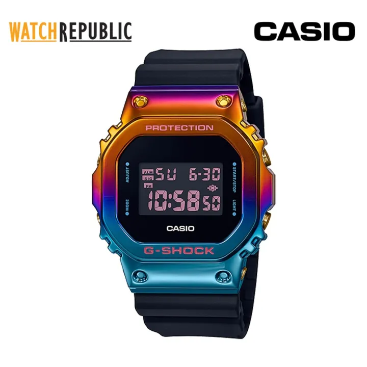Casio G-Shock Special Color Models Black Resin Digital Watch For Men ...