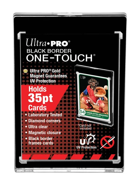 Ultra Pro Display 1-Touch 35pt Blk Frame กรอบใส่การ์ด 35pt ขอบดำ | Lazada.co.th