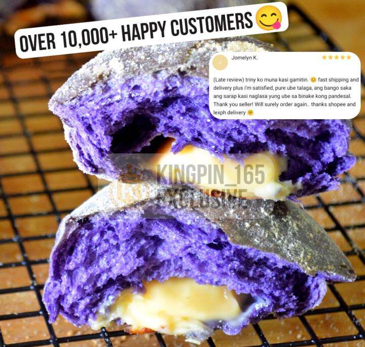 100% PURE Natural Premium Ube Powder (Purple Yam Powder) for Soft Ube ...
