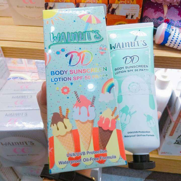 Walnut's DD Body Sunscreen Lotion SPF 50 PA+++ | Lazada PH