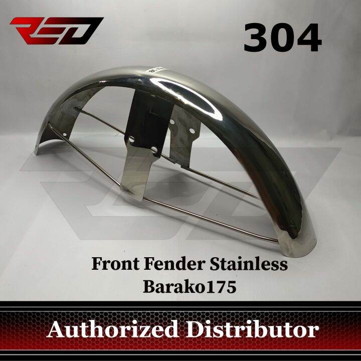 STAINLESS Fender Front Barako175 / Ct100-Bajaj / RS100 / STX / TMX / X4 ...