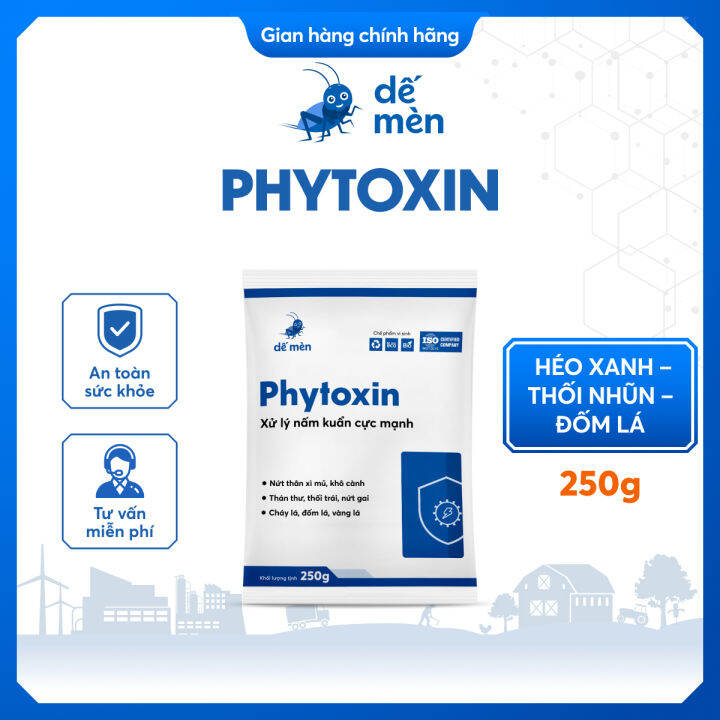 Chế phẩm phòng ngừa thán thư, héo xanh, thối nhũn, đốm lá, thối trái ...