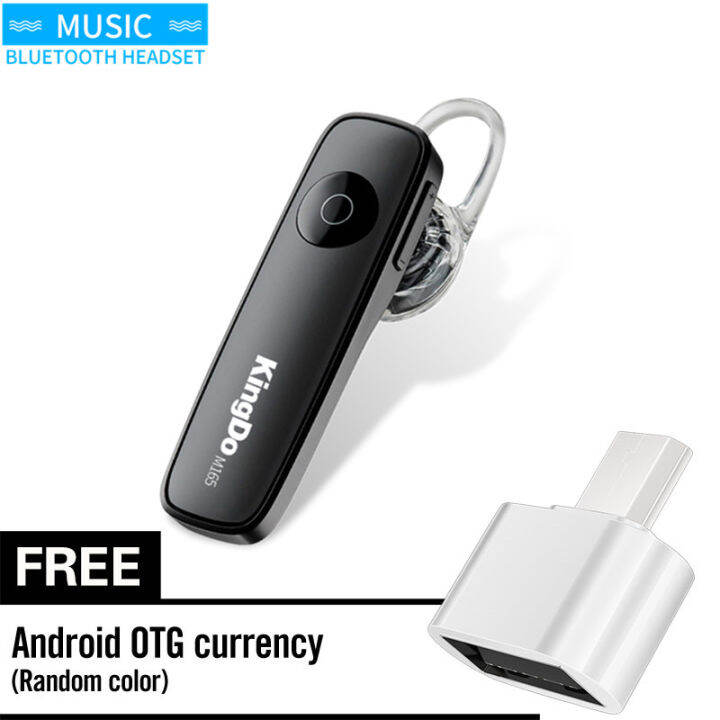 [With Free Lightning to Android Adapter] COD M165 Headset Bluetooth ...